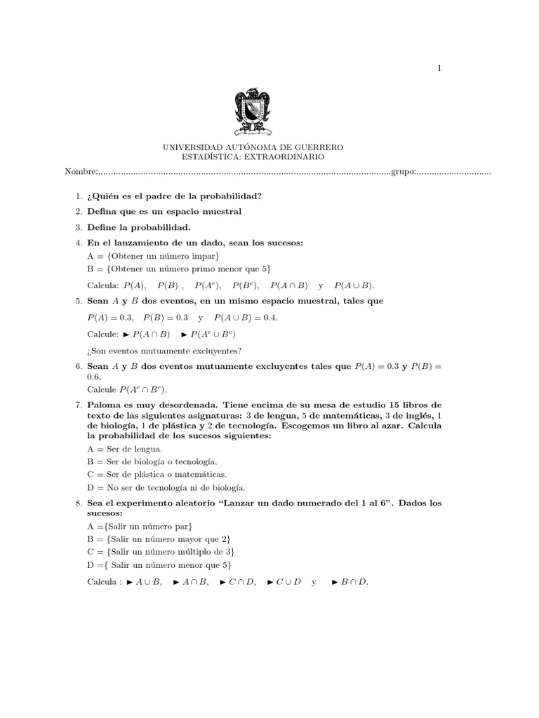 Extr Estadística | PDF