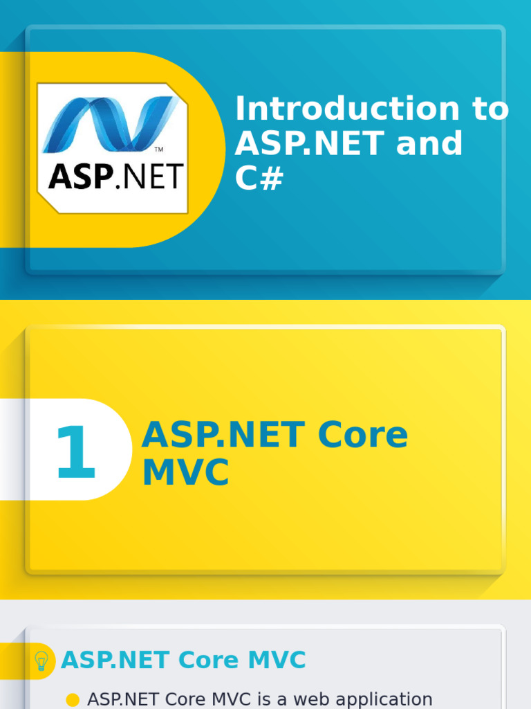ASP.NET Core MVC and Visual Studio 2019 Guide | PDF | Model–View ...