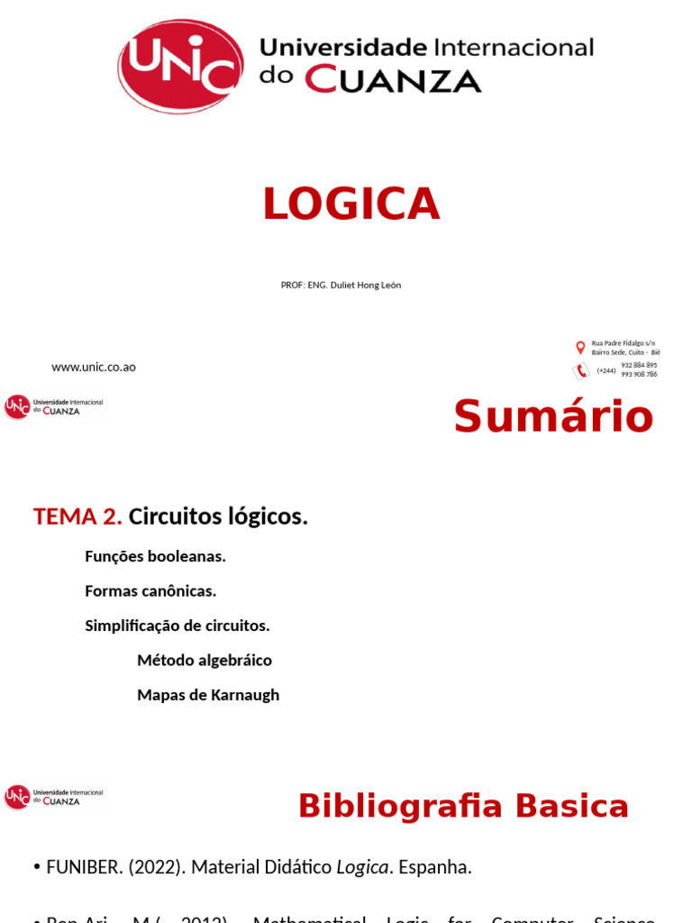 Simplificação Do Circuitos | PDF | Função (Matemática) | Álgebra booleana