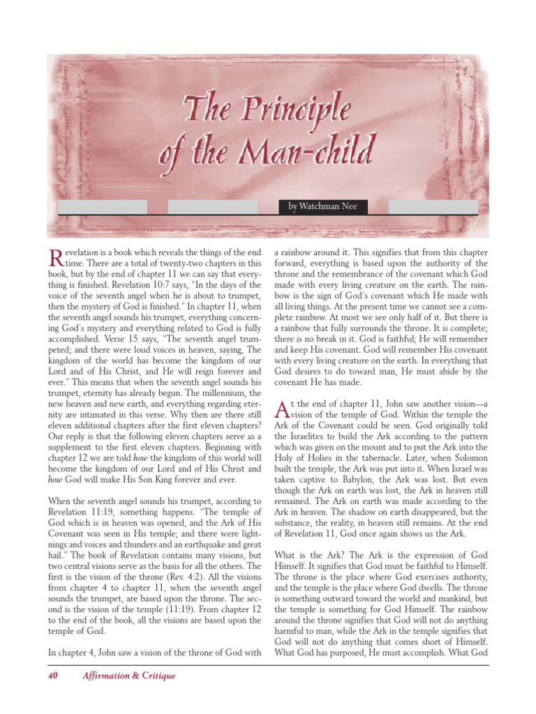 Revelation Insights: The Woman and the Ark | PDF | Ark Of The Covenant ...