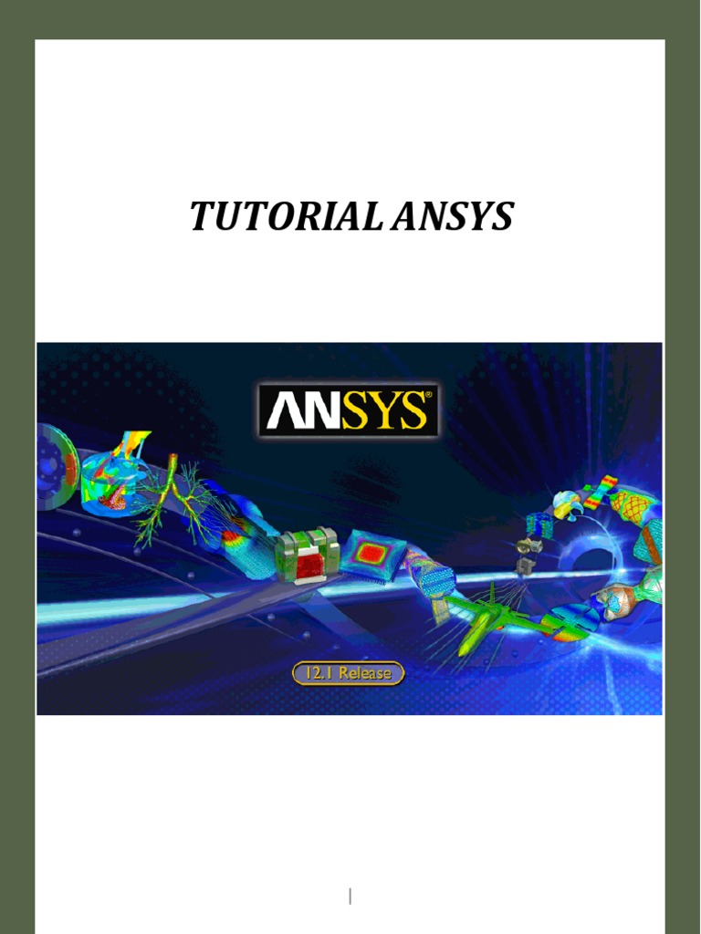 Tutorial Completo Ansys | PDF | Finite Element Method | Command Line Interface