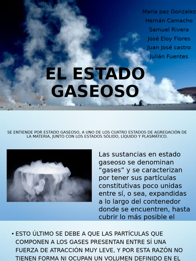 El Estado Gaseoso | PDF