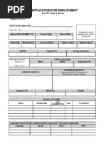 VETASSESS Statement of Service Template | PDF | Employment | Labor