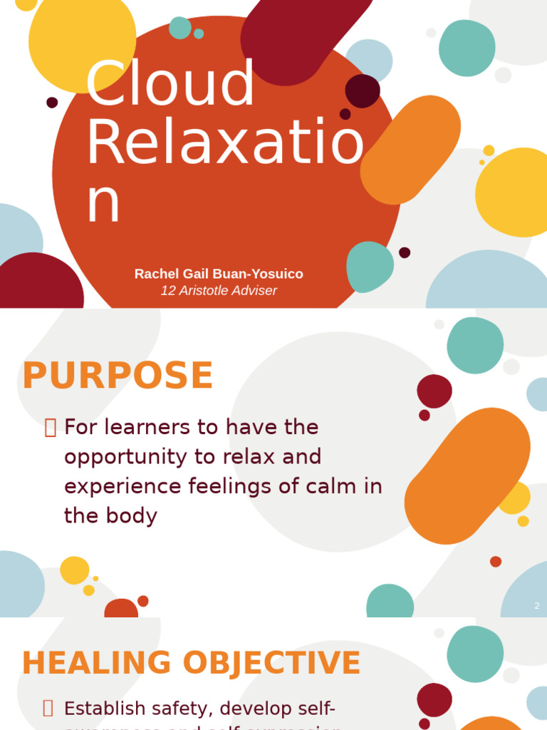 Cloud Relaxation Activity | PDF | Foot