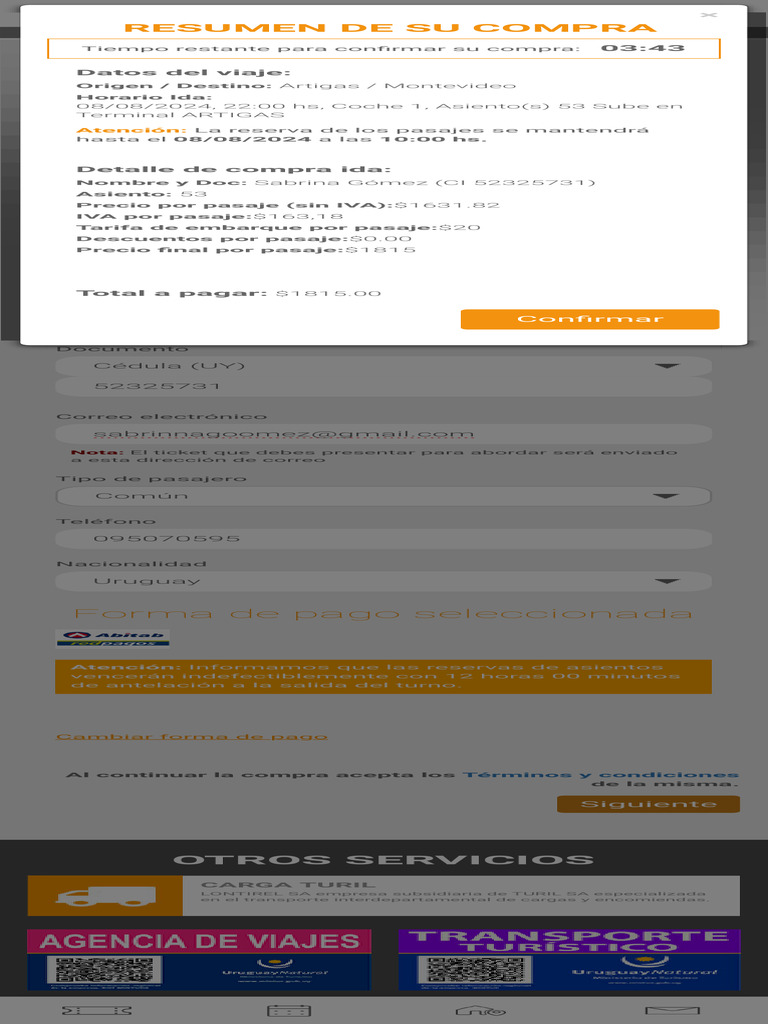 Turil | PDF | Transporte | Industrias de servicio