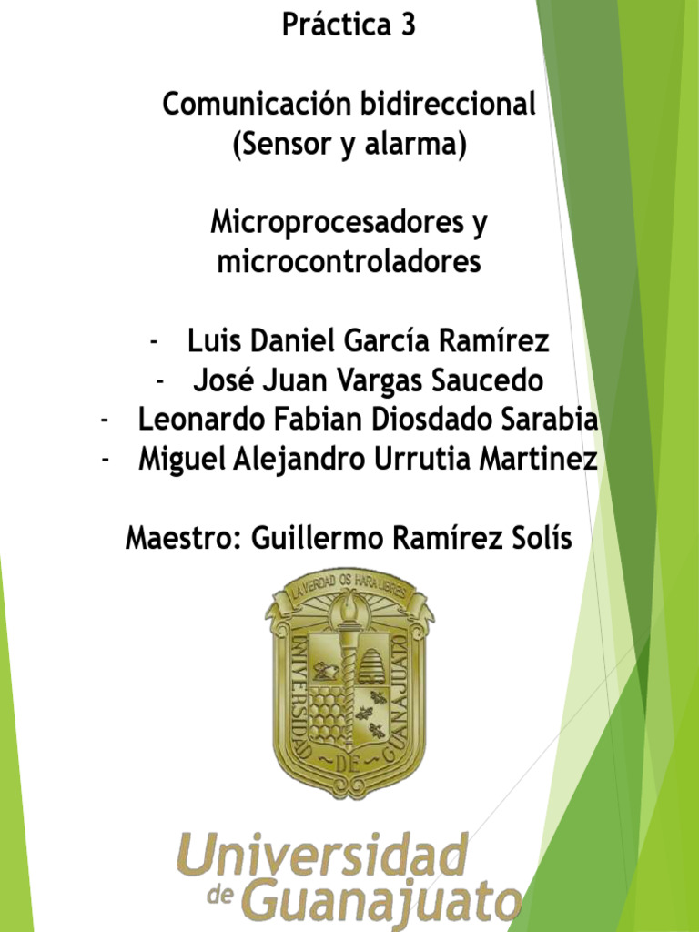 Reporte Practica 3-1 | PDF | Sistema Integrado | Microcontrolador