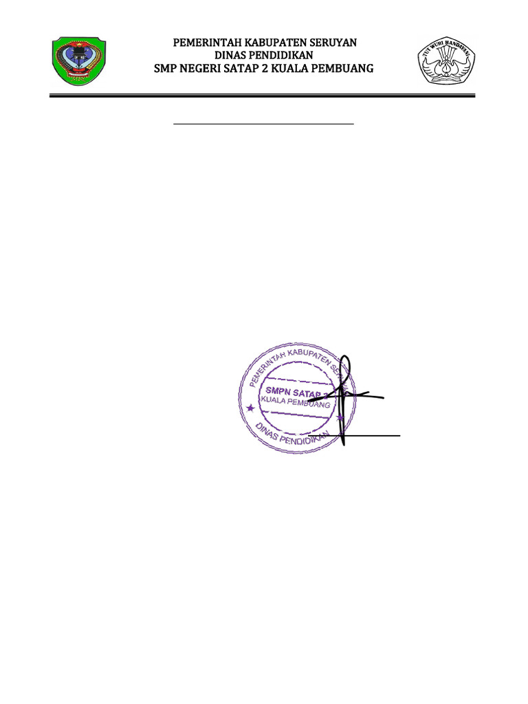 7 Surat Rekom Menerima Nur Rohman | PDF