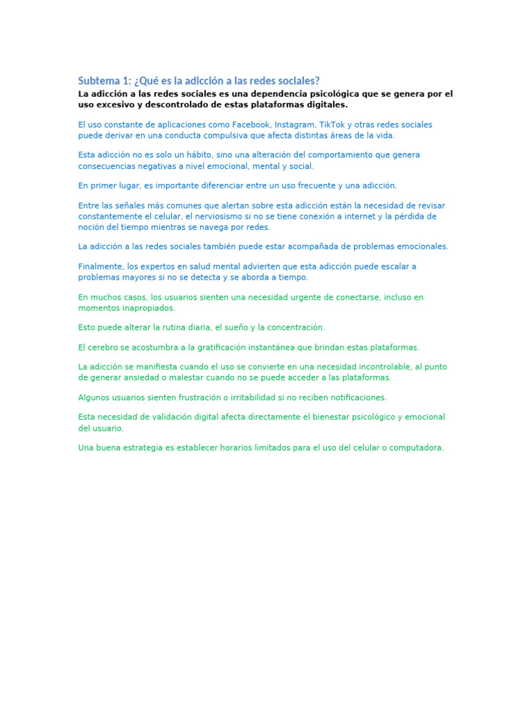 Folleto Subtema 1 Formato | PDF