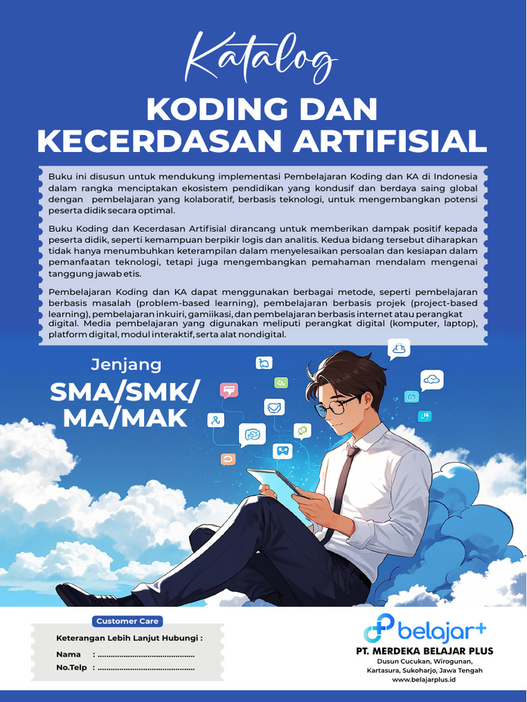 Buku Koding dan Kecerdasan Artifisial | PDF