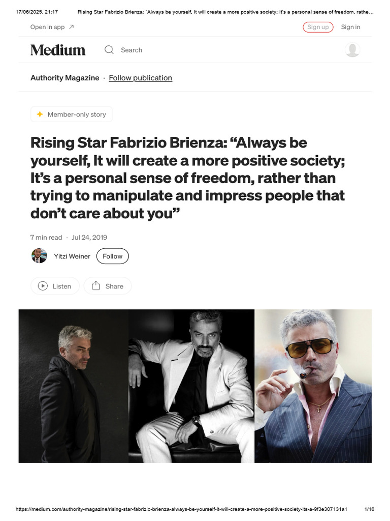 Rising Star Fabrizio Brienza | PDF