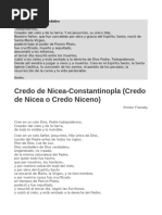 Credo de los Apóstoles en Inglés y Español | PDF | Creencia religiosa y ...