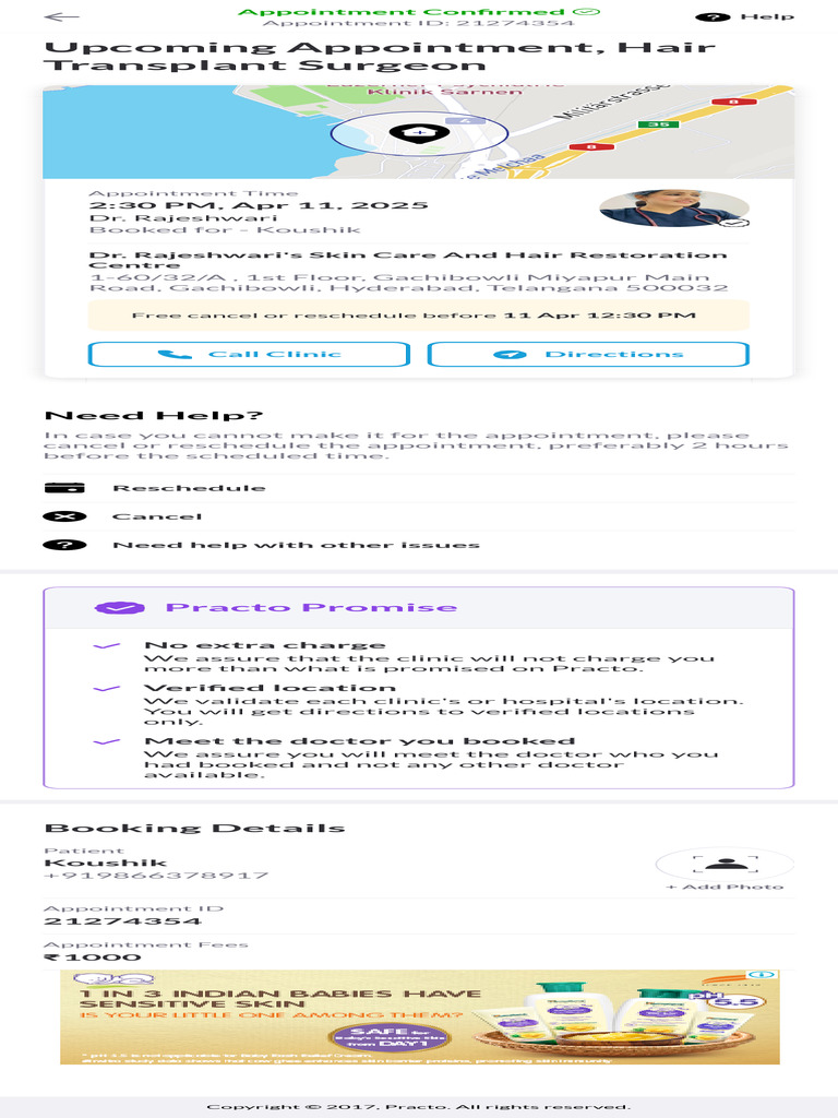 Practo Find Doctors, Diagnostic Labs, Gyms, Spas & Salons | PDF