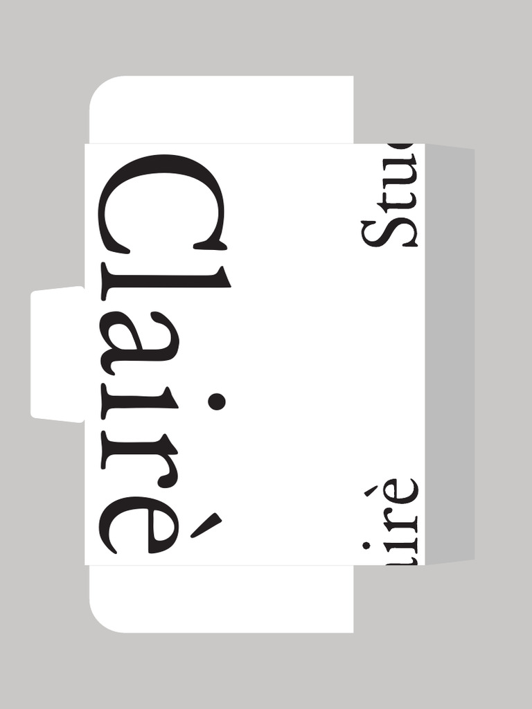 Packaging Claire | PDF