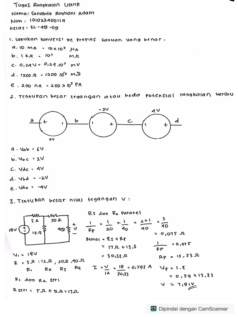 Tugas Variabel Kompleks | PDF