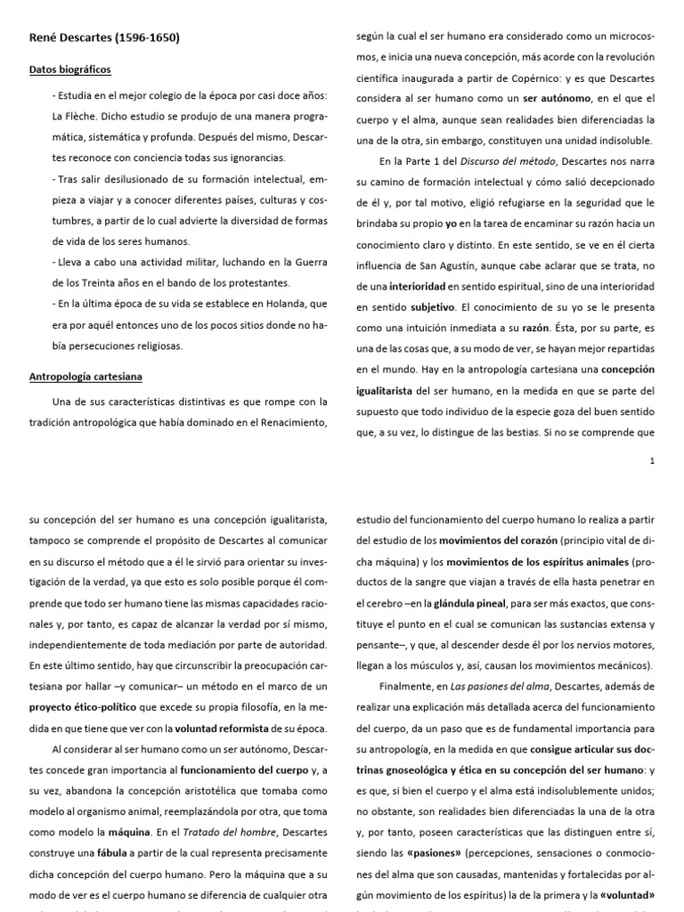 Descartes | PDF | René Descartes | Verdad