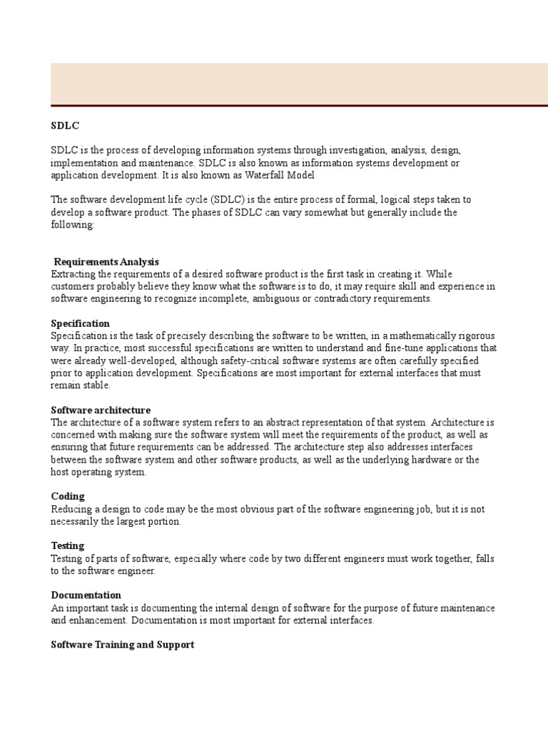 SDLC Models | PDF | Software Development | Software Prototyping