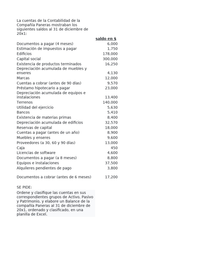 Ejercicio Clase 2 | PDF