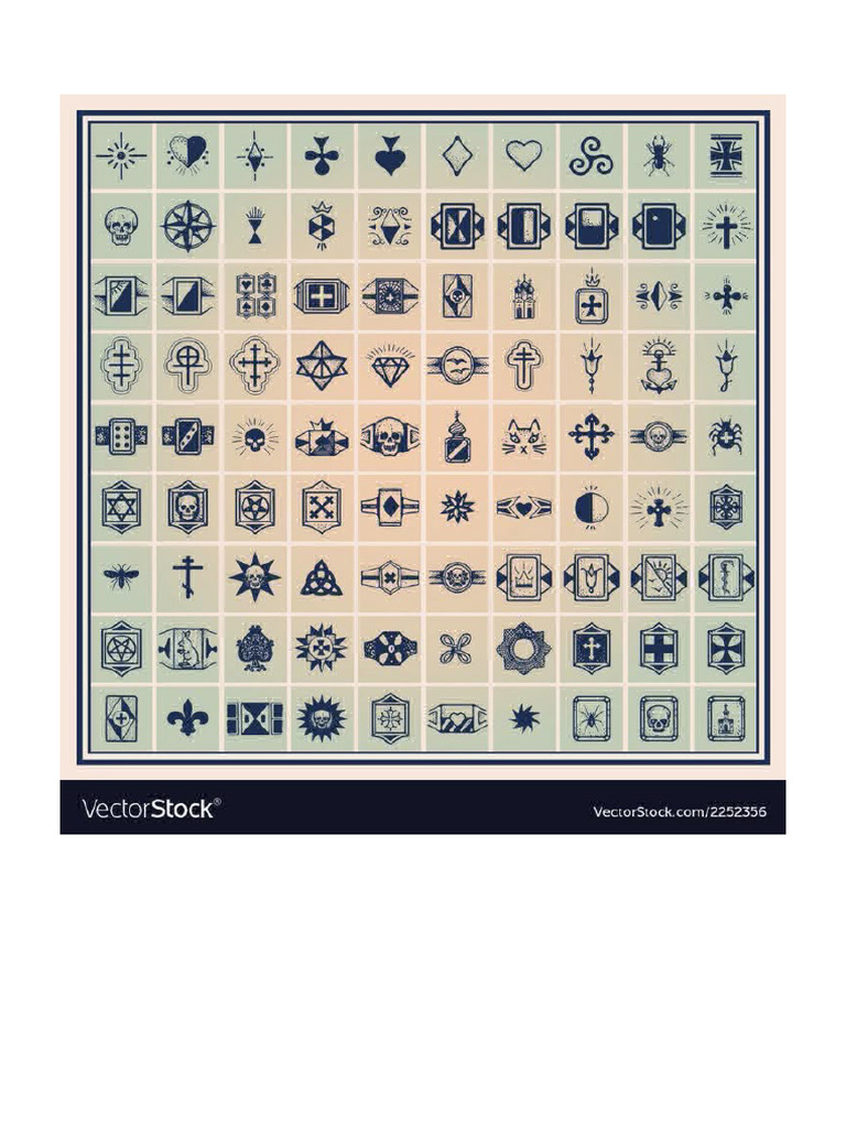 Simbolos Tatuagem Com Significados | PDF