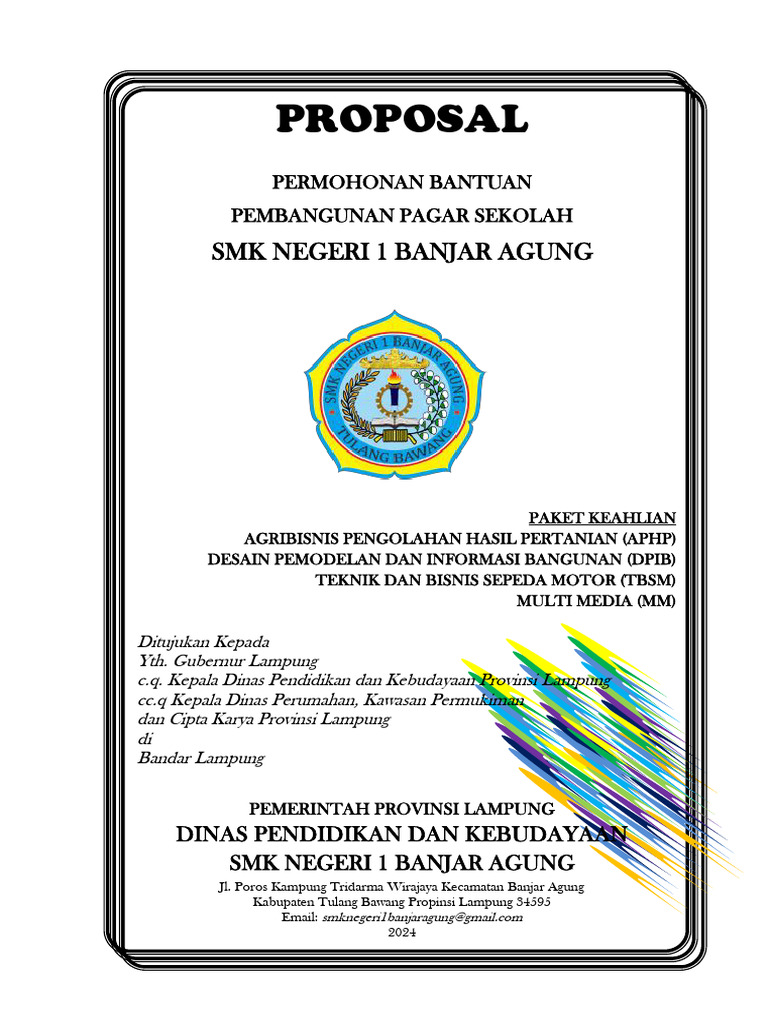 Proposal Pagar 2024 | PDF
