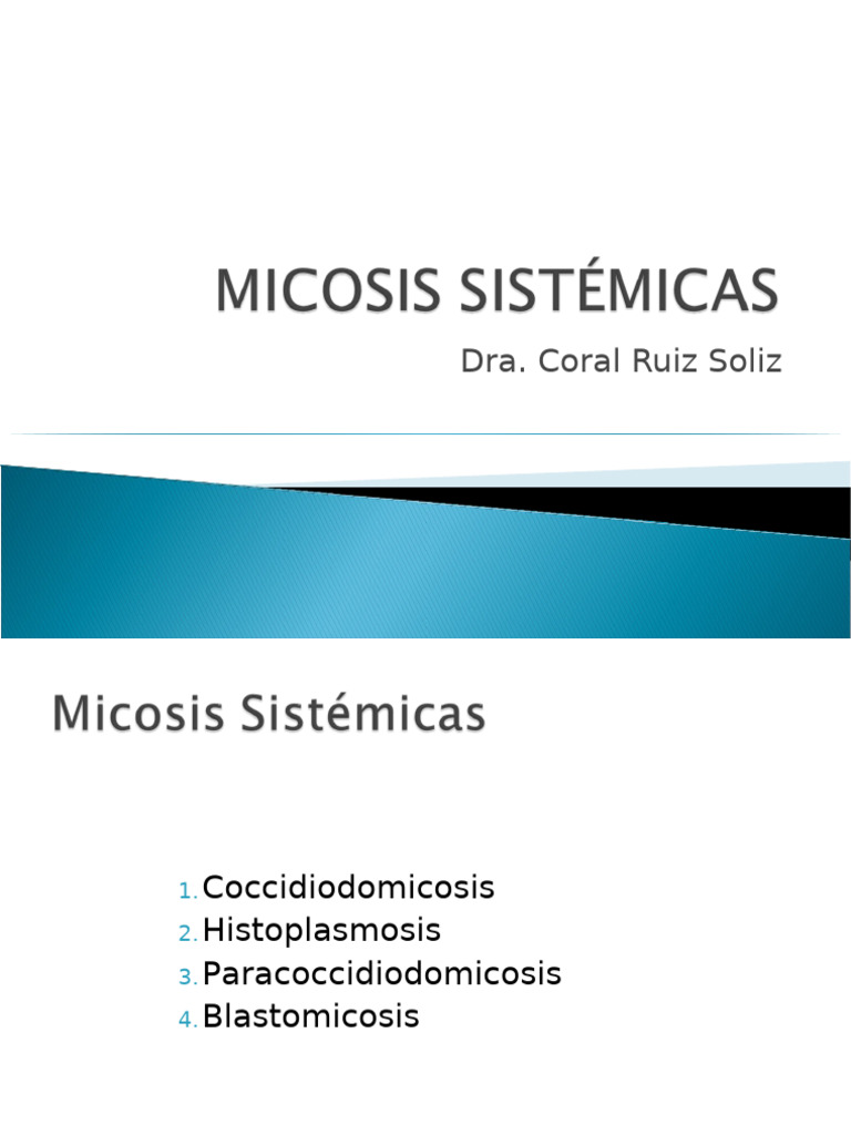 Viii. - Micosis Sistémicas | PDF | Enfermedades y trastornos | Inmunología