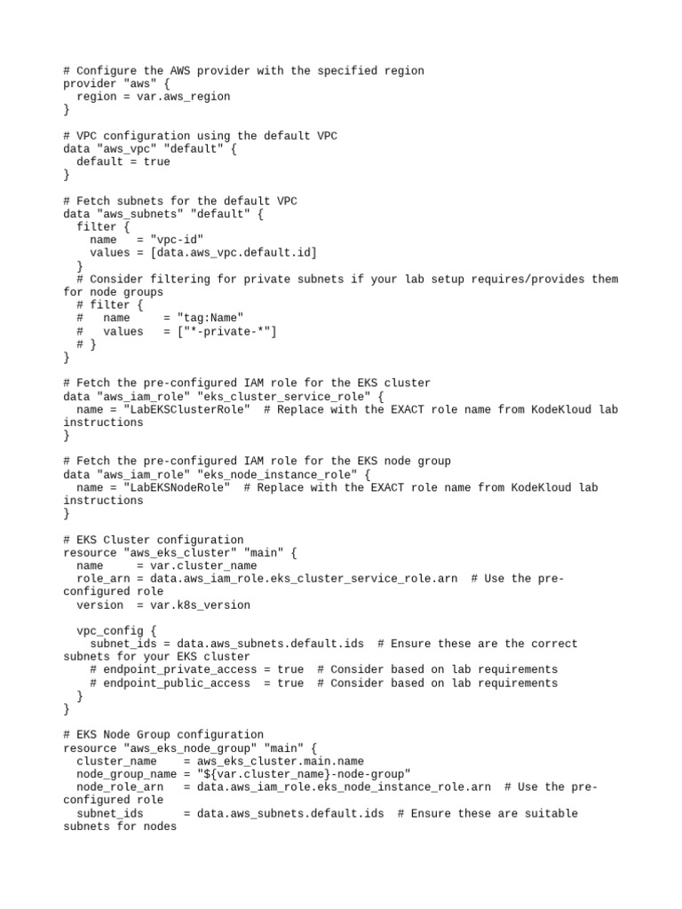 Fixed Modules Eks Main | PDF