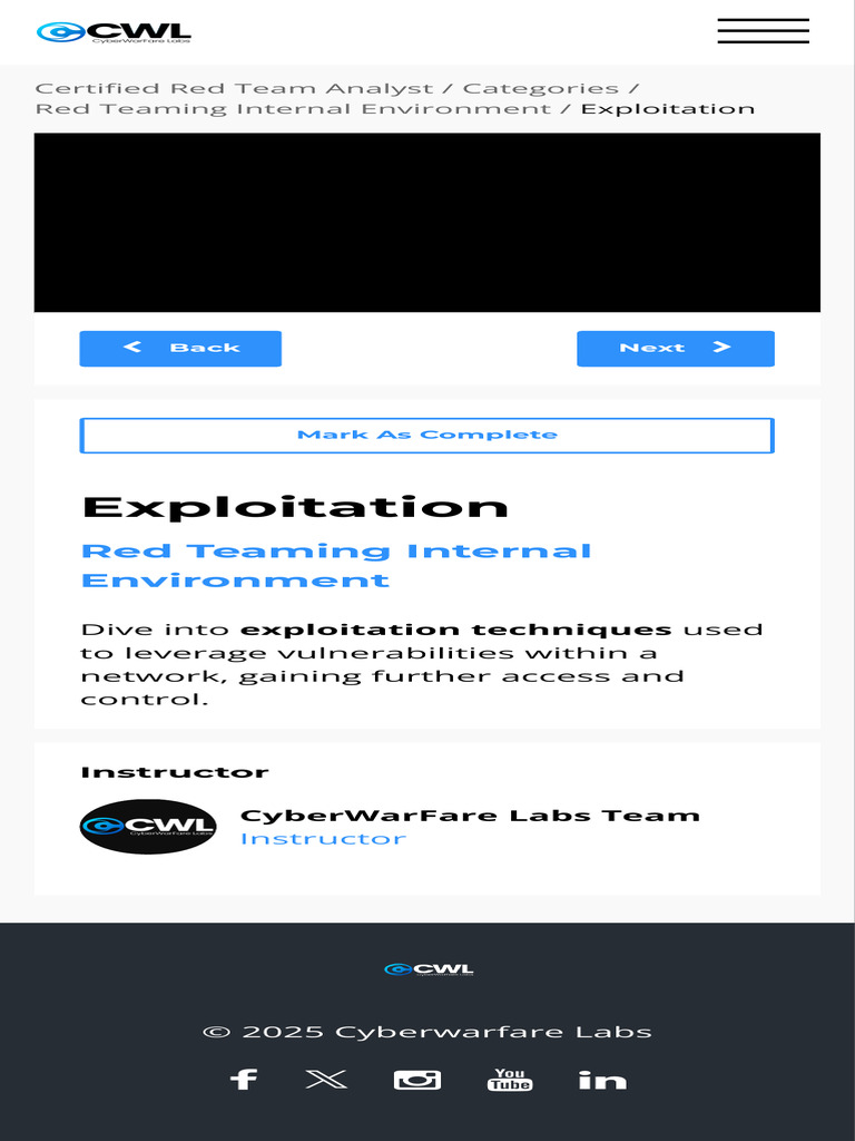 CyberWarFare Labs - Learn Cyber Security | PDF