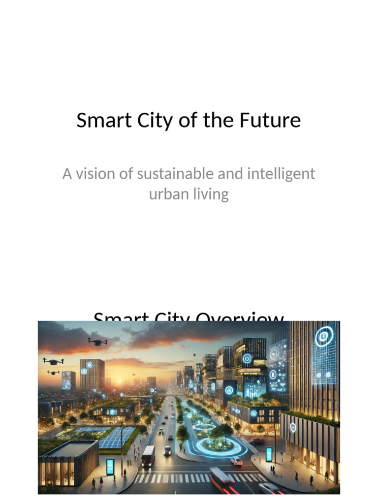 Futuristic Smart City Presentation | PDF