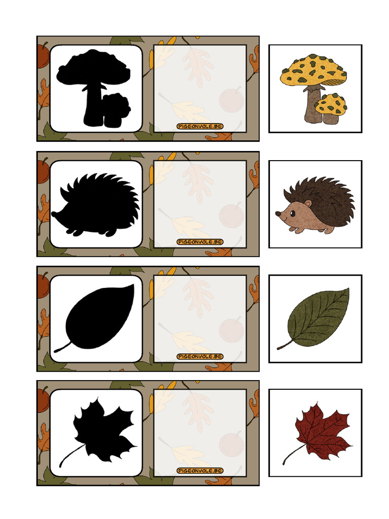 Ombres - Automne - A4 1 | PDF
