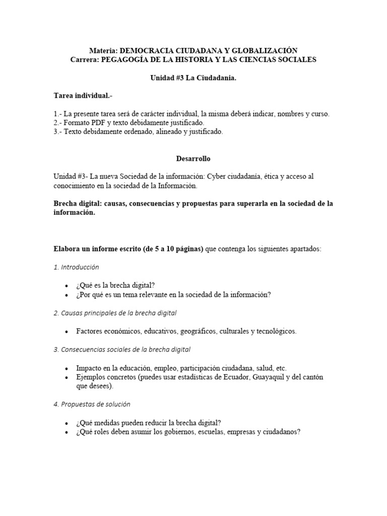 Tarea 2 Unidad 3 1-8 - Individual | PDF