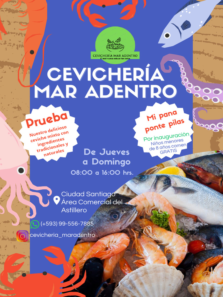 Flyer Mar Adentro | PDF