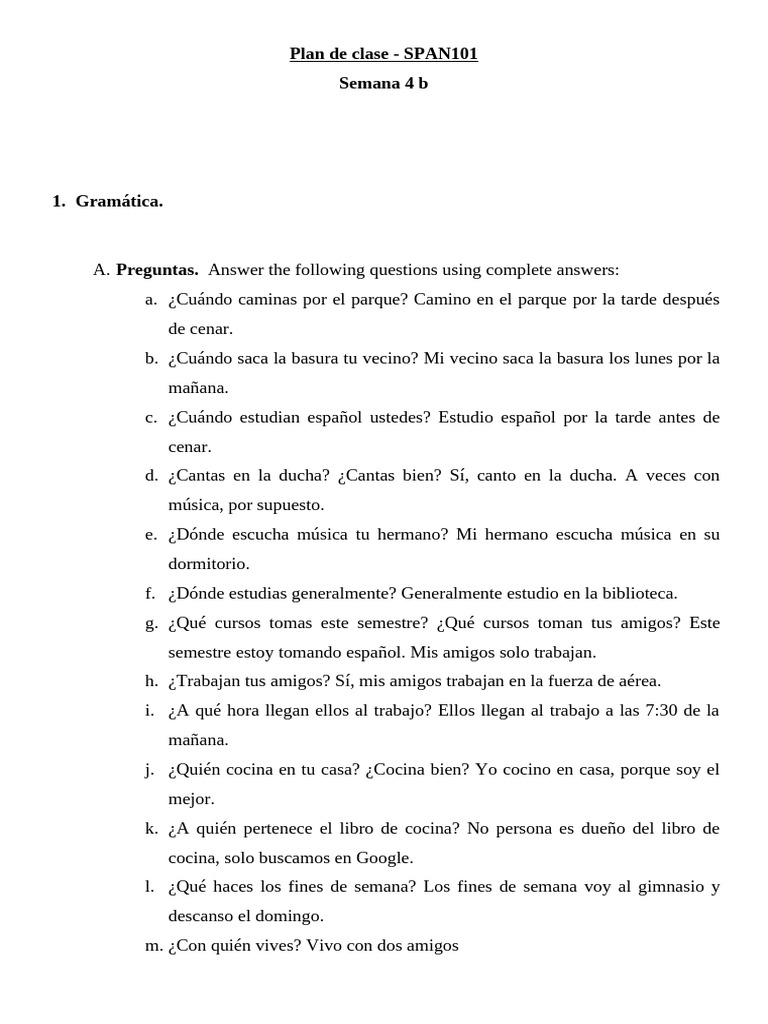 Clase 4 B | PDF
