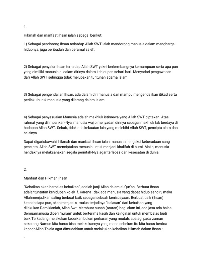 Bahan PPT Agama | PDF