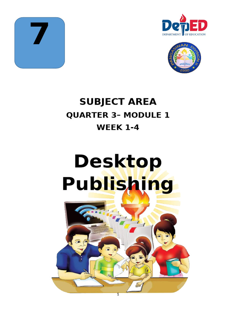 Com Ed 1 Module1q3w1-4 | PDF | Window (Computing) | Software