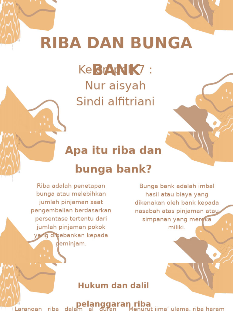 Riba Dan Bunga Bank | PDF