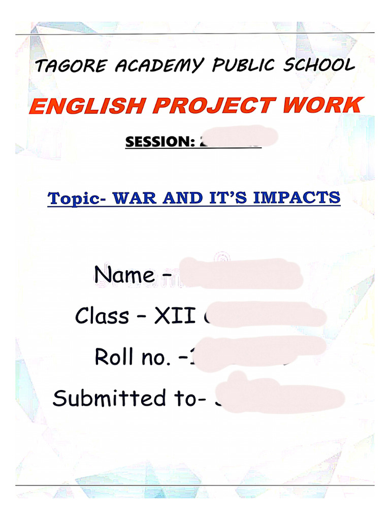 English Sample Project | PDF