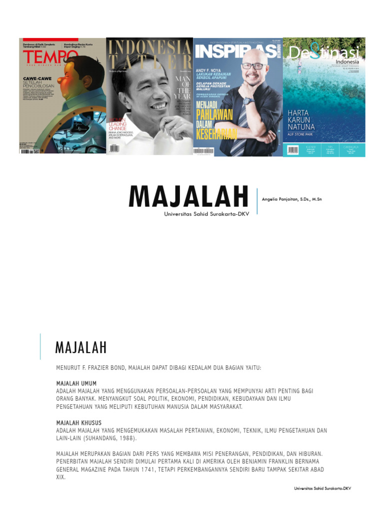Desain Majalah | PDF