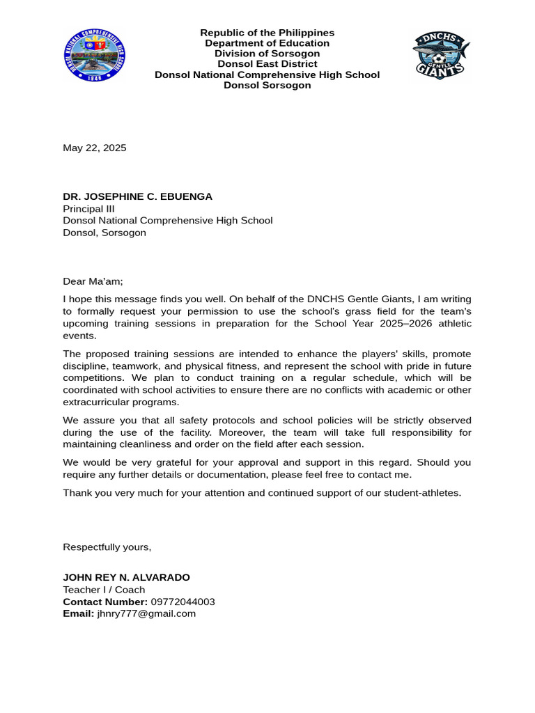 DGG Permit To Use Field | PDF