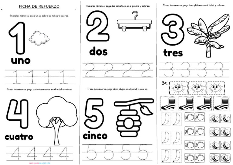 Ficha de Refuerzo 2 | PDF