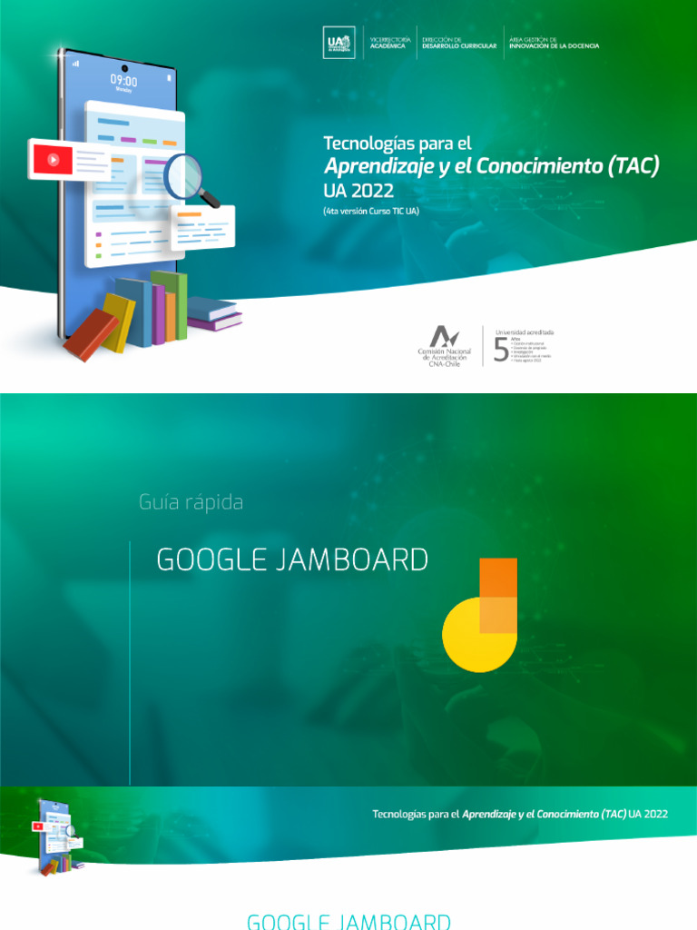 Guia Google Jamboard | PDF | Tableta | Informática