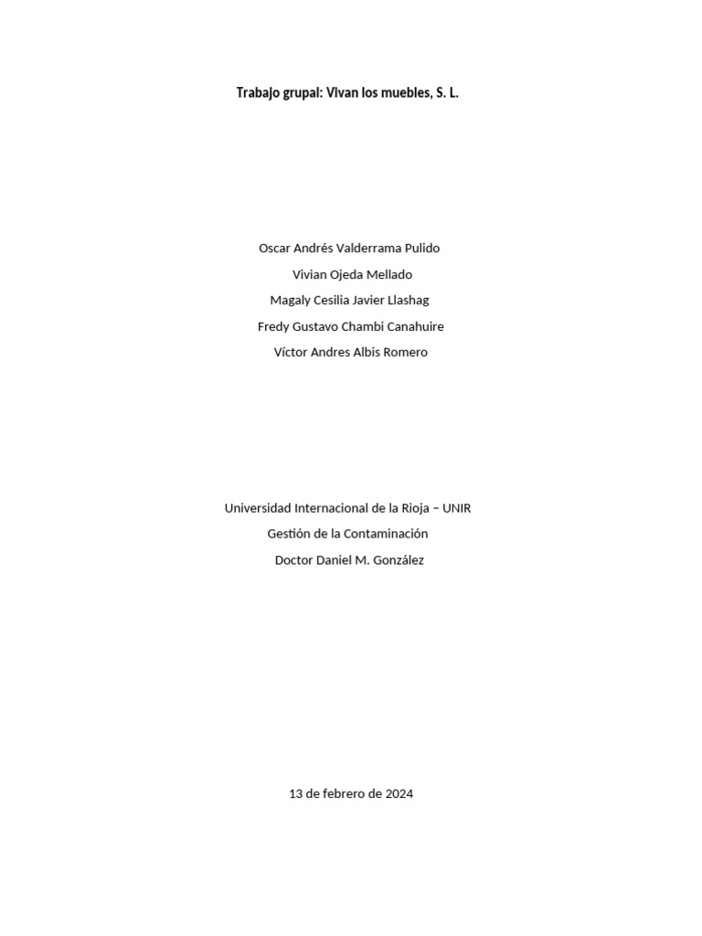 Albis Romero Victor Andres Vivanlosmuebles Actividad 3-1 | PDF ...