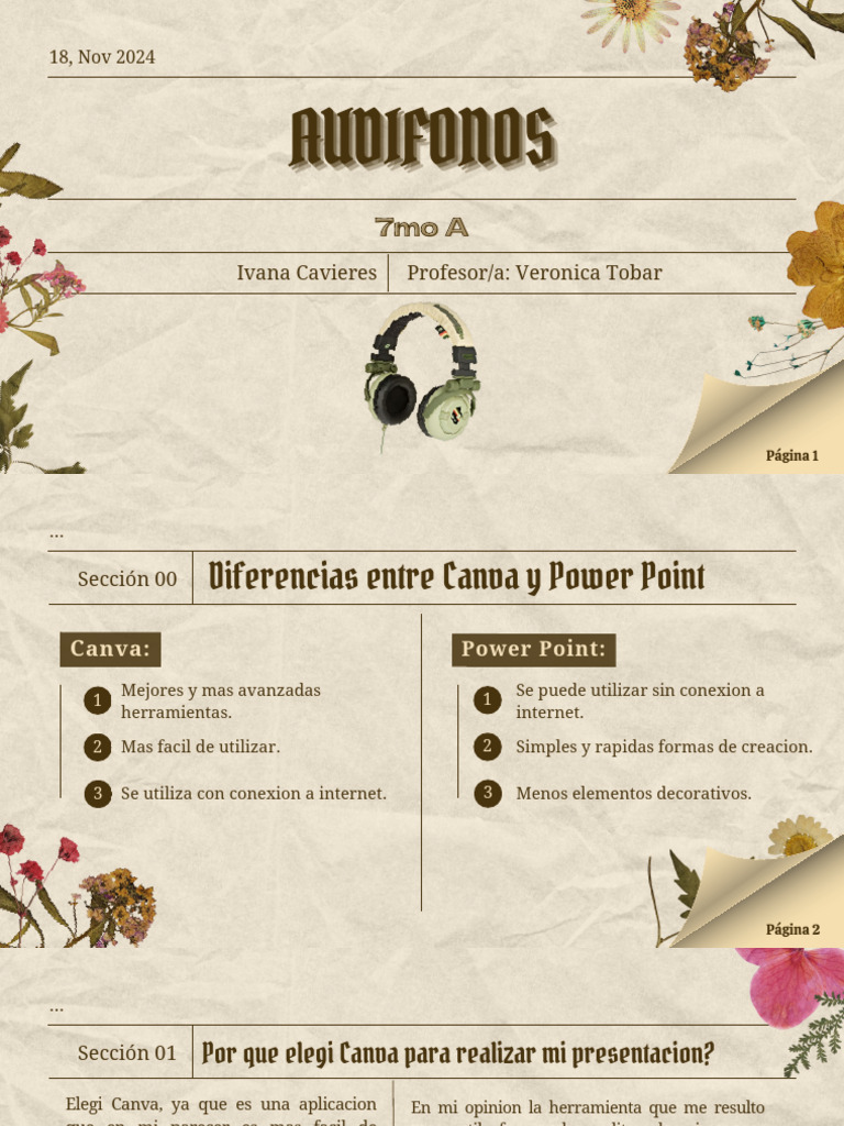 Presentacion Tecnologia. Ivana Cavieres 7mo A - 20241118 - 091058 - 0000 | PDF