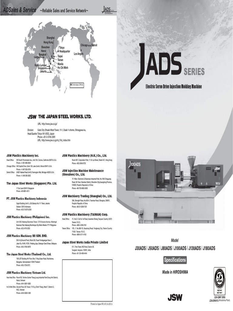 J-ADS Series Small Size Spec (Metric Units) | PDF