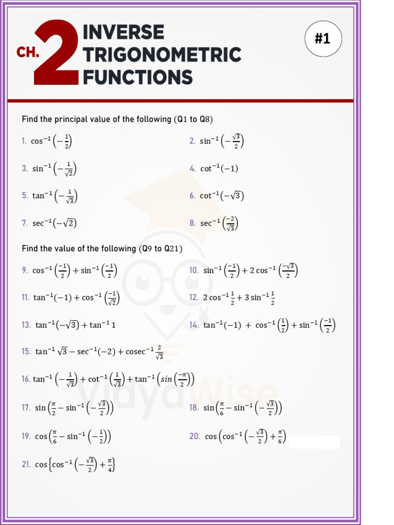 Complete CH 2 Math Class 12 | PDF | Trigonometric Functions | Chess Theory