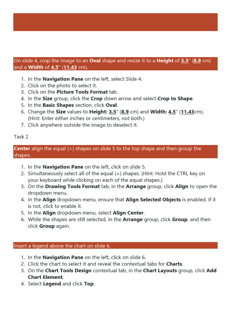 Gmetrix Powerpoint Simulation Exam 2 | PDF | Cursor (User Interface) | Computing