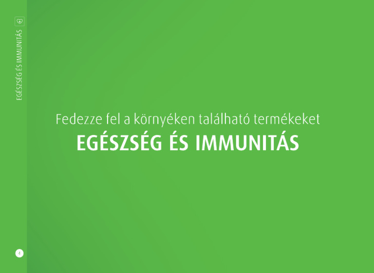 Egészség És Immunitás - 100hp - Termeszetesen.eu | PDF