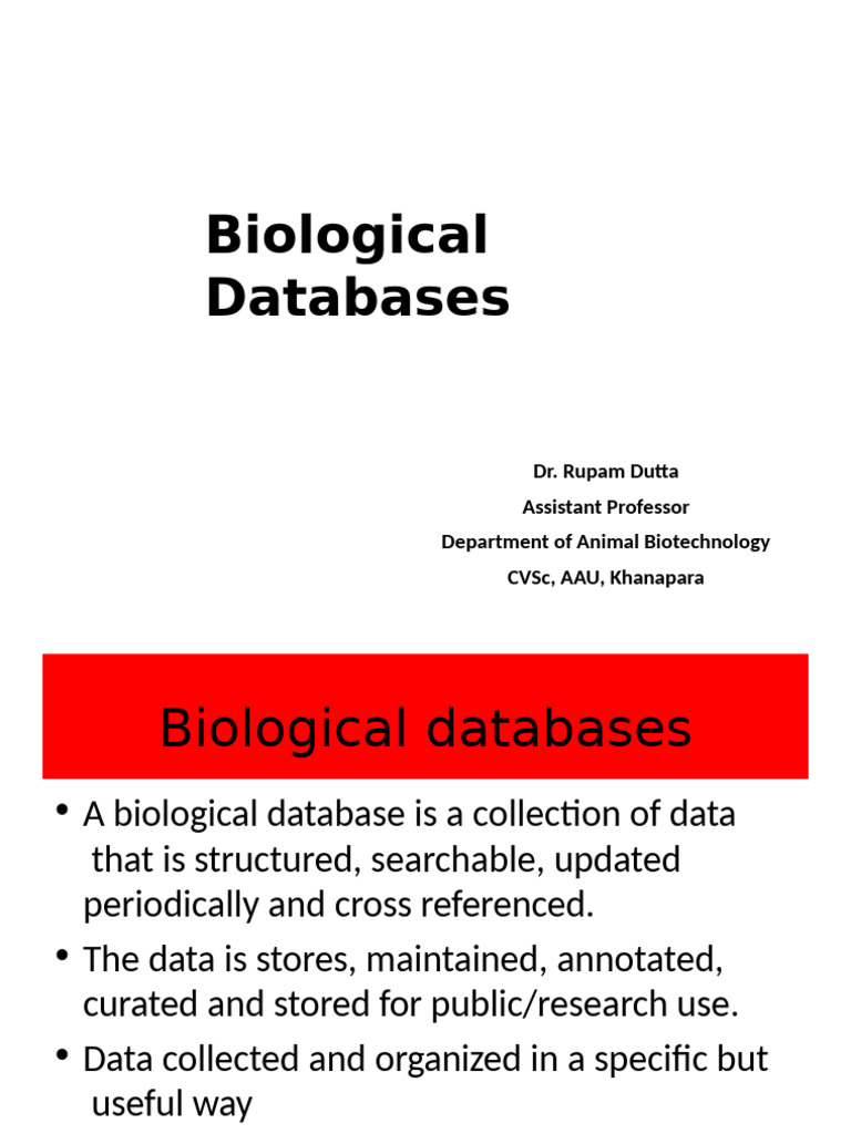 Biological Database ODL | PDF | Proteins | Bioinformatics
