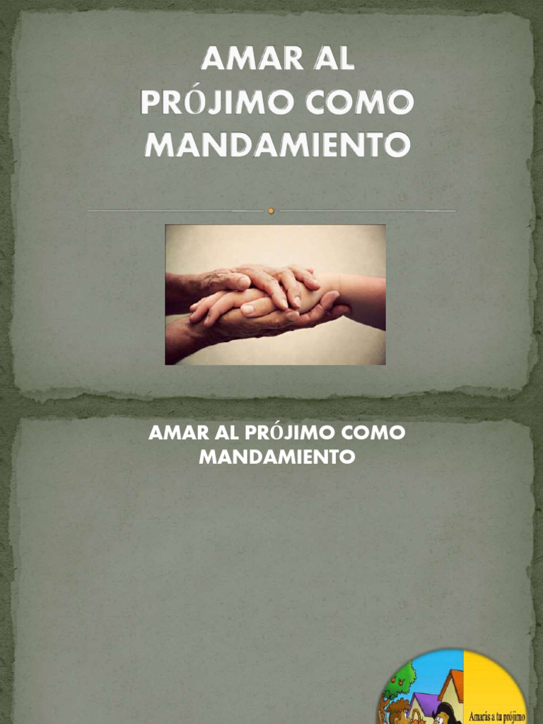 Amar Projimo | PDF | Amor | Creencia religiosa y doctrina