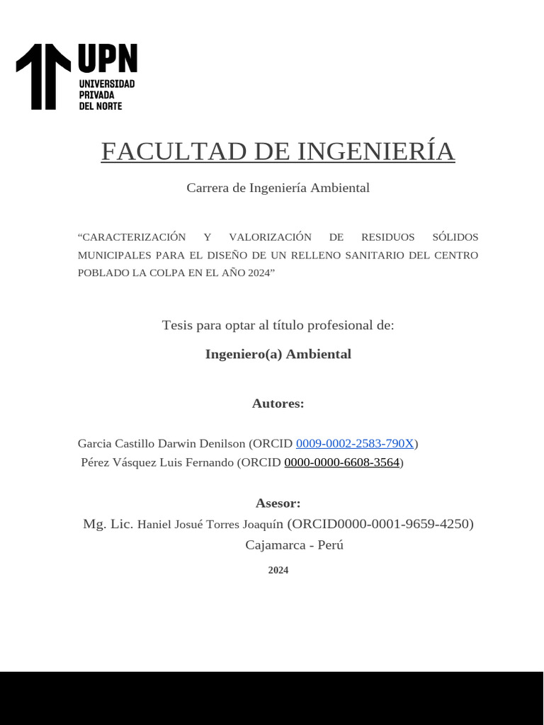 Examen-Final Garcia Darwin Perez Luis | PDF | Residuos | Vertedero