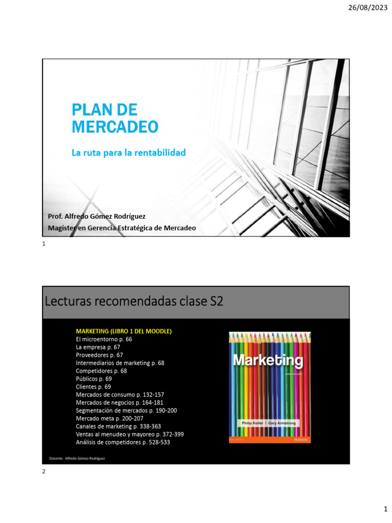 S2 Mercadeo 4 | PDF | Segmentación de mercado | Marketing