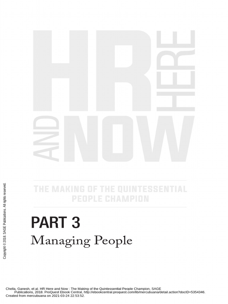 HR Here and Now The Making of The Quintessential P... - (Part 3 ...